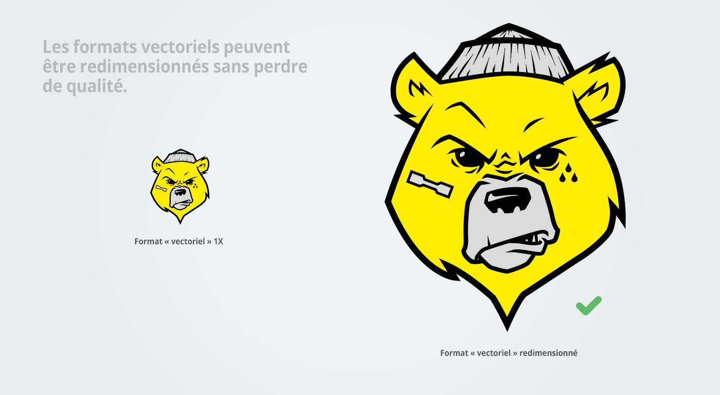 La différence entre le vectoriel et le pixel.u00 Pourquoi c’est ...